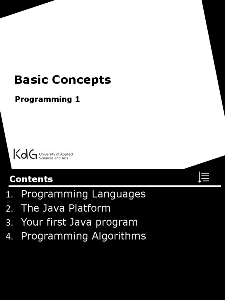 M1 Basic Concepts | PDF