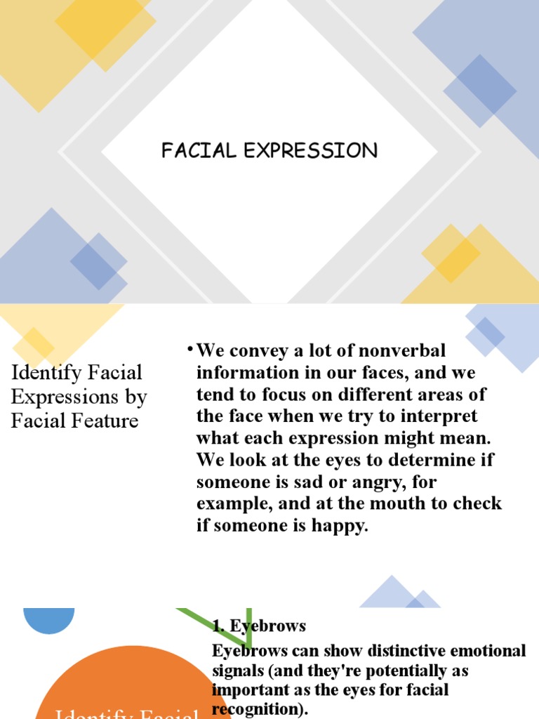 Facial Expression | PDF