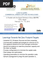 Shell Cansolv CO2 Capture System Fact Sheet | PDF | Technology ...