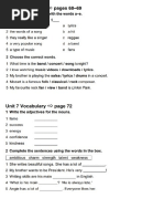 B1PLUS U7 Extra Grammar Practice Reinforcement | PDF