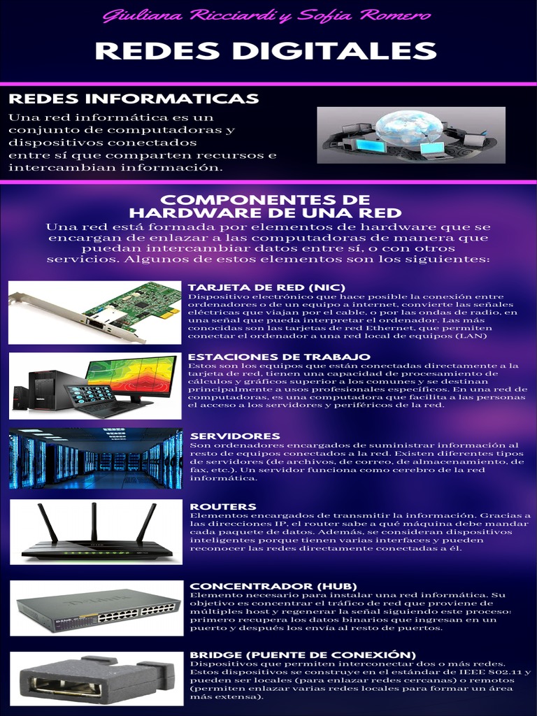 INFOGRAFIA | PDF | Red de computadoras | Topología de la red