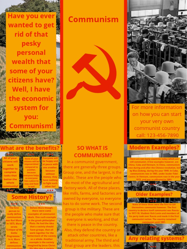 Clem Squarespace Communism Brochure | PDF | Politics | Social Science
