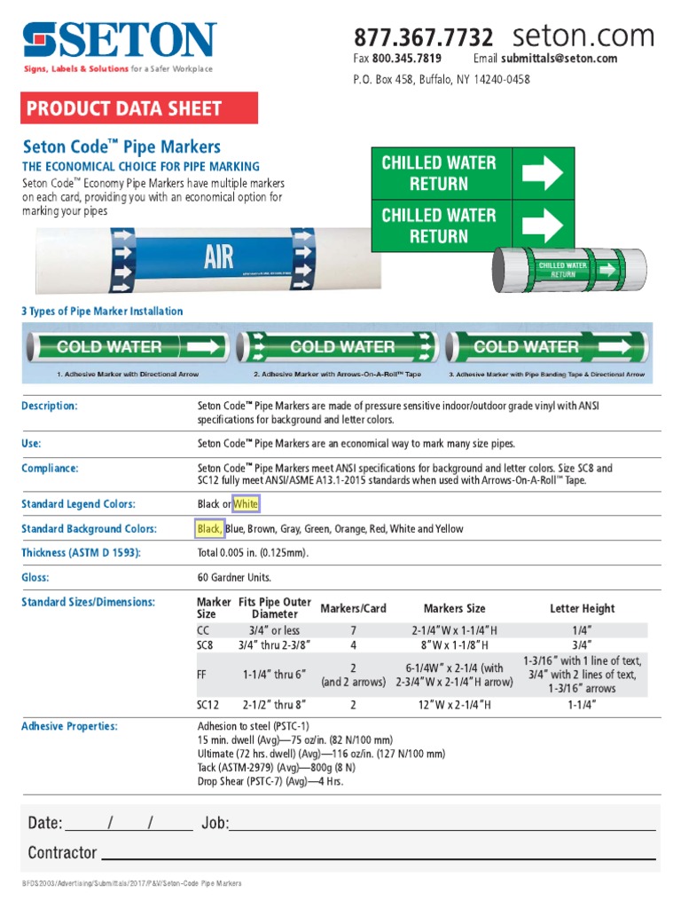 Piping and Equipment Identification-Labeling | PDF