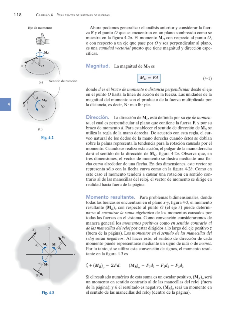Magnitud.: Eje de Momento | PDF | Vector Euclidiano | Rotación