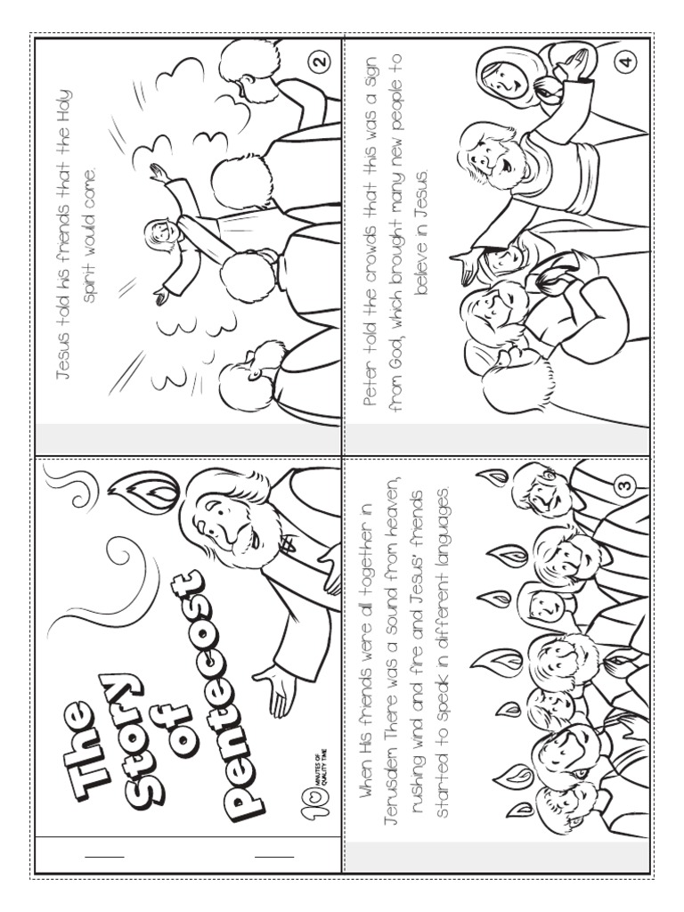 The Story of Pentecost Mini Book | PDF