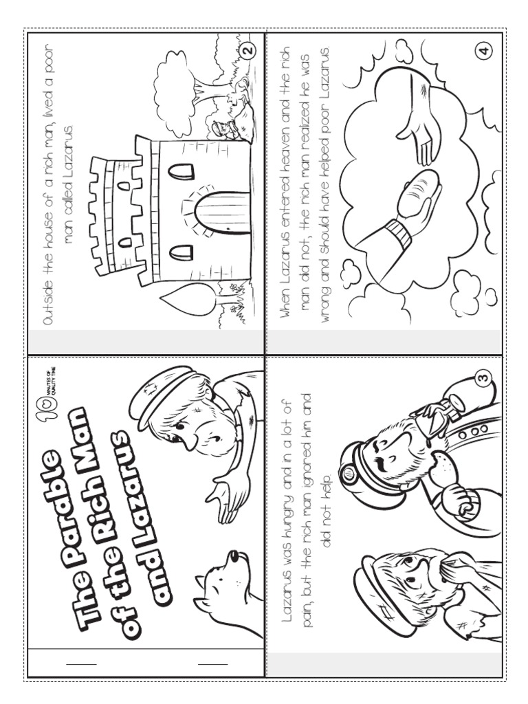 The Parable of The Rich Man and Lazarus | PDF