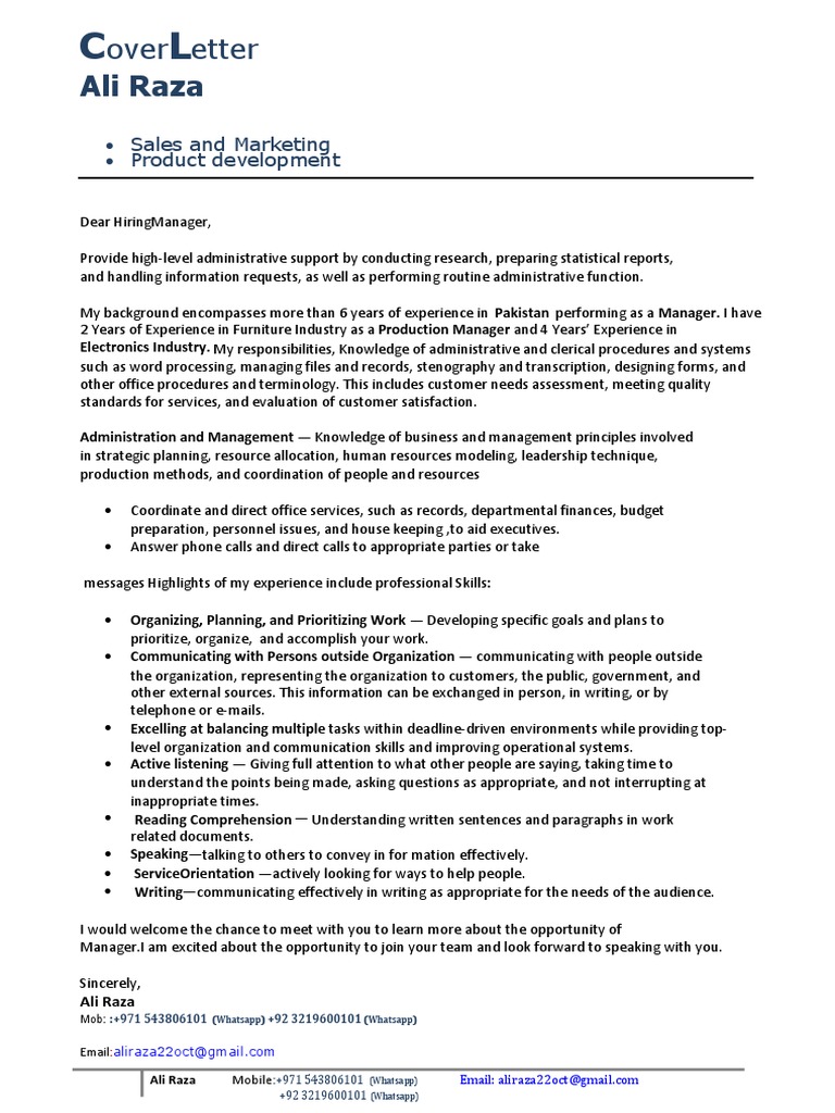 Ali Raza Updated CV 2023 - 3 | PDF | Disaster Recovery | Information