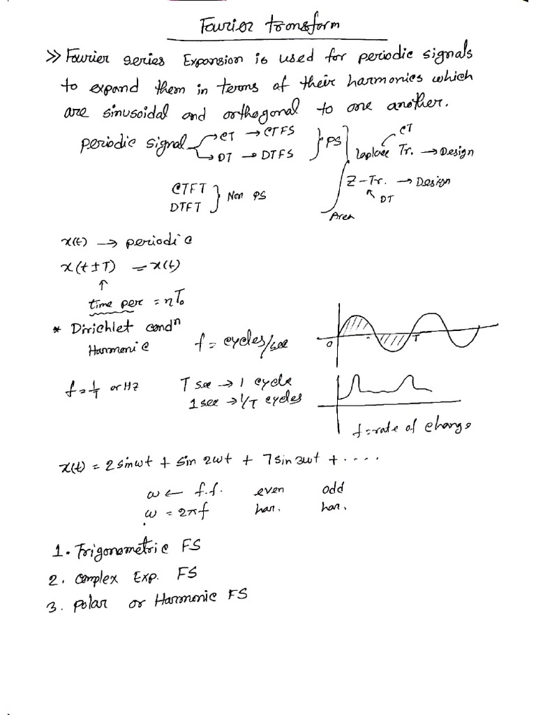 Fourier Transform | PDF Fourier Transform | PDF