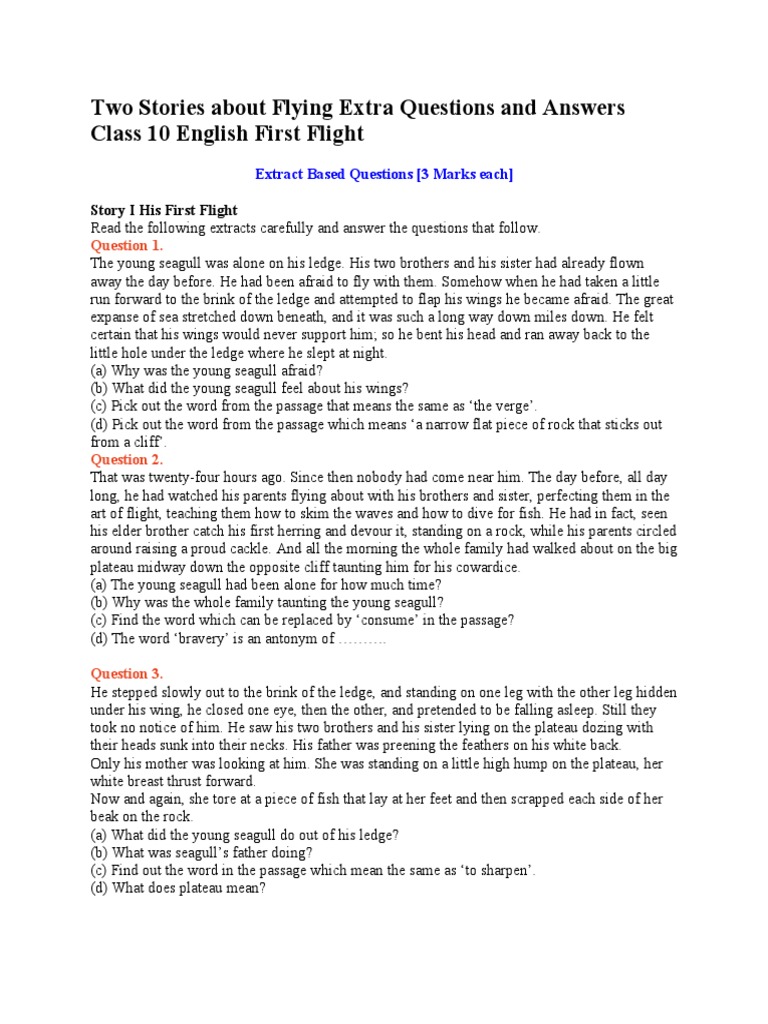 Two stories of Flying | PDF