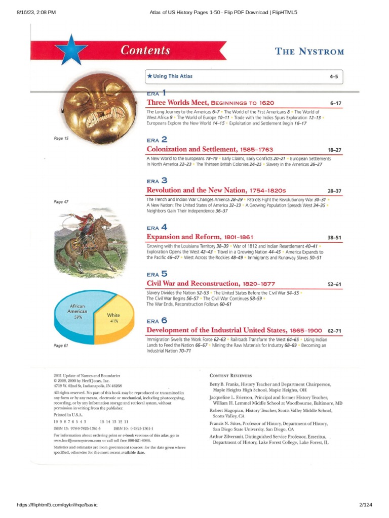 Nystrom Atlas of US History | PDF