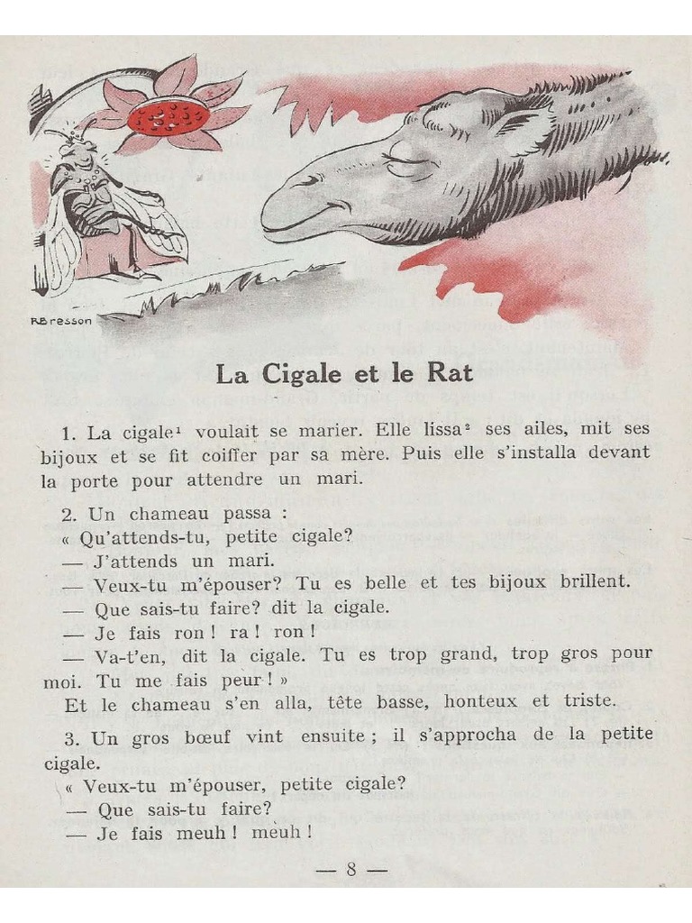 La Cigale Et Le Rat | PDF