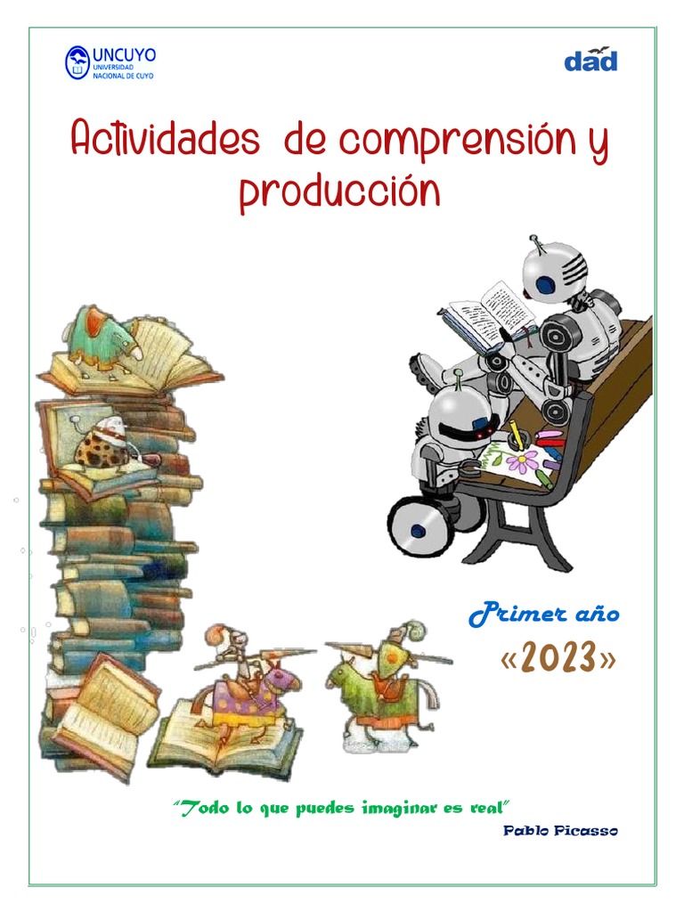 Cuadernillo de Actividades de Comprension y Produccion Lengua y ...