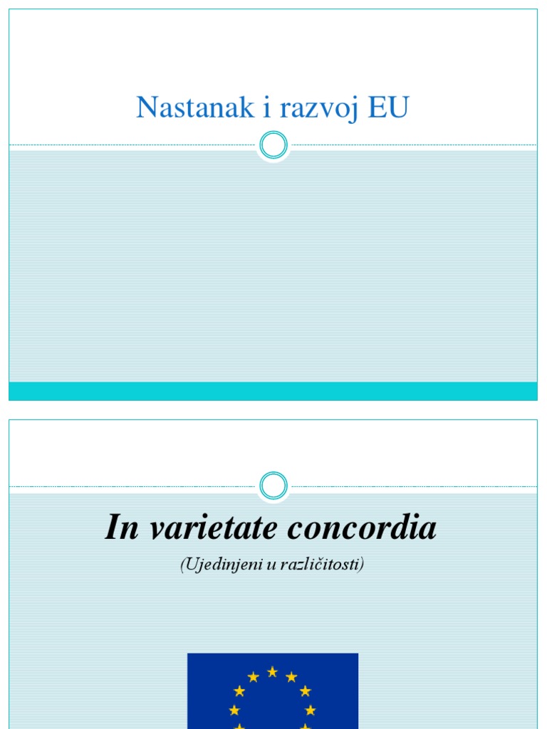 Pmt02 - Nastanak I Razvoj Eu | PDF