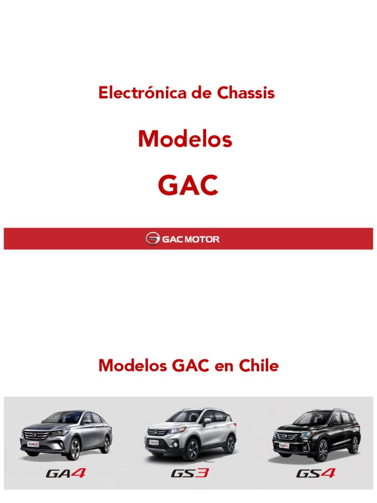 Curso Electronica de Chassis Modelos GAC | PDF | Tecnología