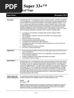 3M Electrical Tape Specifications Chart | PDF | Polyvinyl Chloride ...