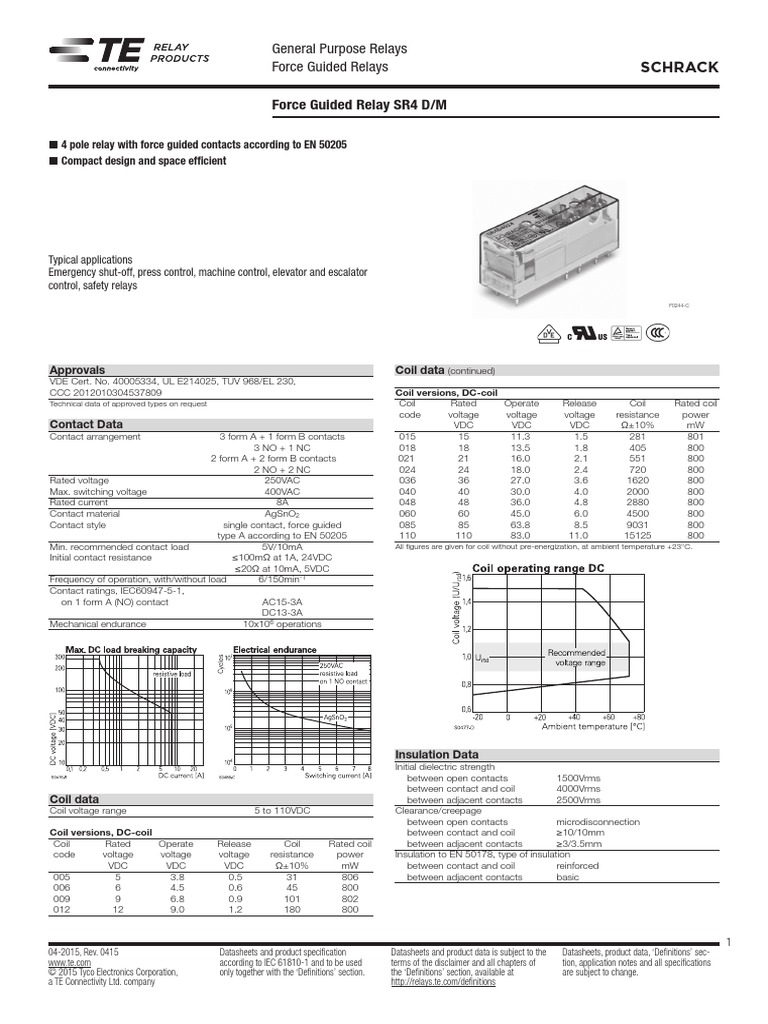 Relay de Reemplazo | PDF | Relay | Insulator (Electricity)