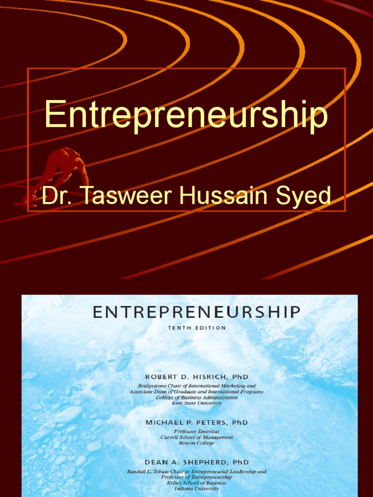 Lec 1 Ch 1 Ent Hisrich Introd | PDF