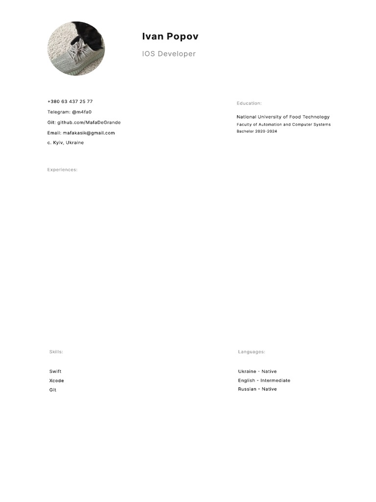 test_resume | PDF