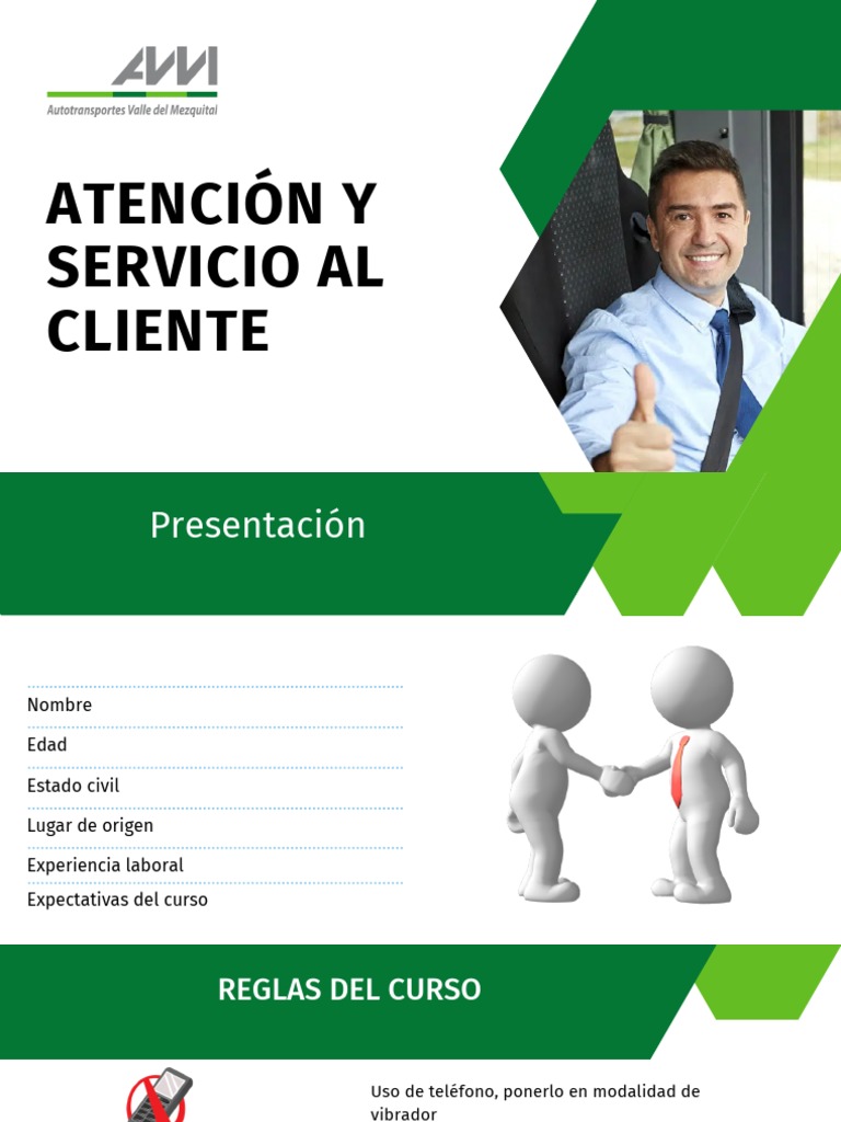 Atención y Servicio Al Cliente AVM | PDF
