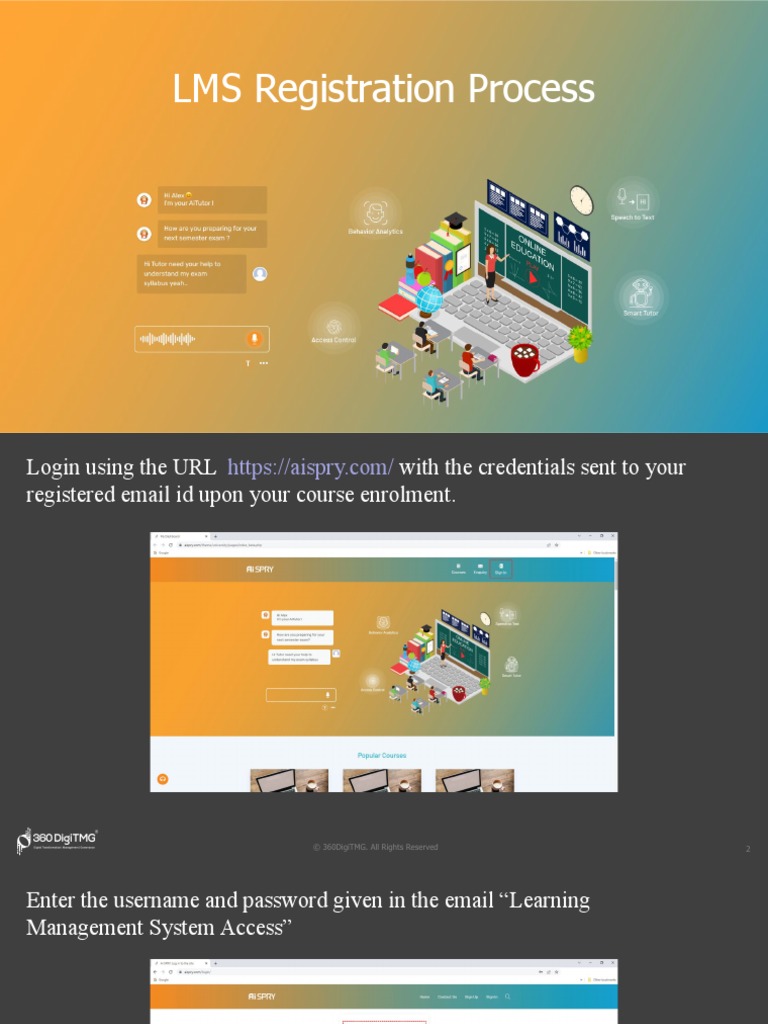 LMS Orientation | PDF