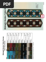 Friendship Braid Table Runner Pattern | PDF | Patchwork | Seam (Sewing)