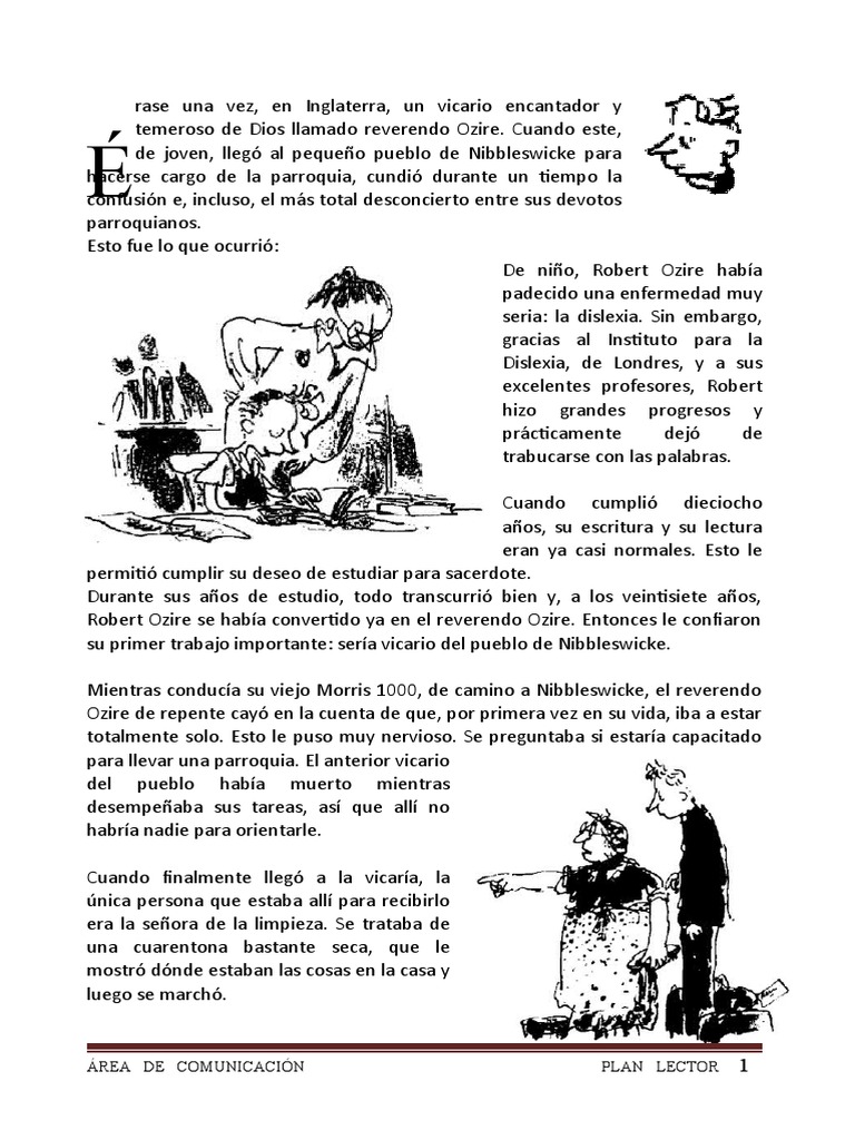 El Vicario Que Hablaba Al Reves | PDF