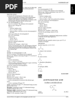 Acetylcysteine Monograph BP 2024 | PDF | Solubility | Chromatography