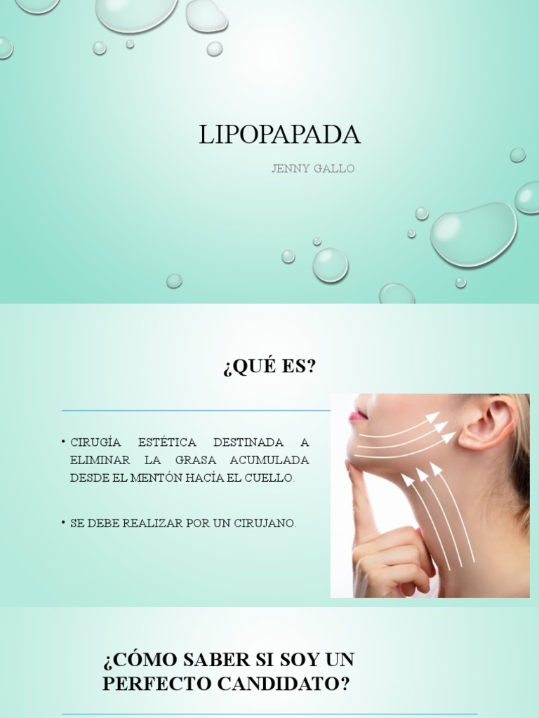 Presentacion Lipopapada | PDF