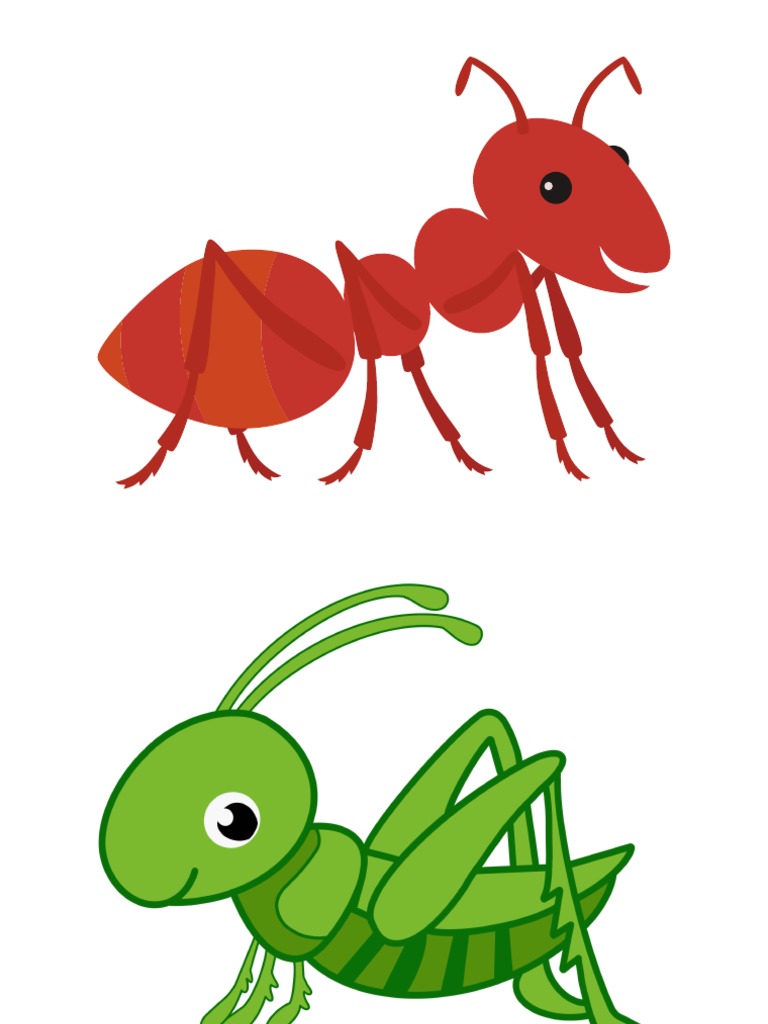 Ant and Grasshopper Puppets | PDF