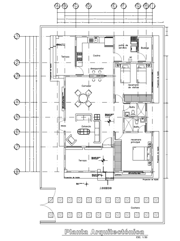 Plano Arquitectónico | PDF