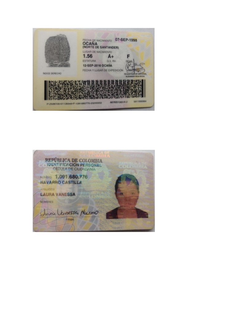 Fotocopia Cedula | PDF