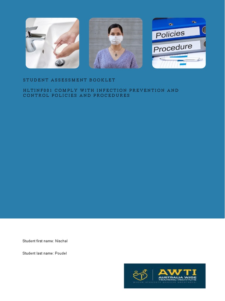 Hltinf001 Student Workbook (Word) (c3) .v1.1 | PDF