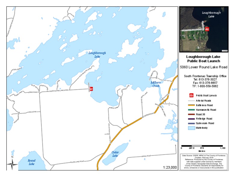 Public-Boat-Launch-Loughborough_Lake-LowerRoundLakeRd-Map | PDF