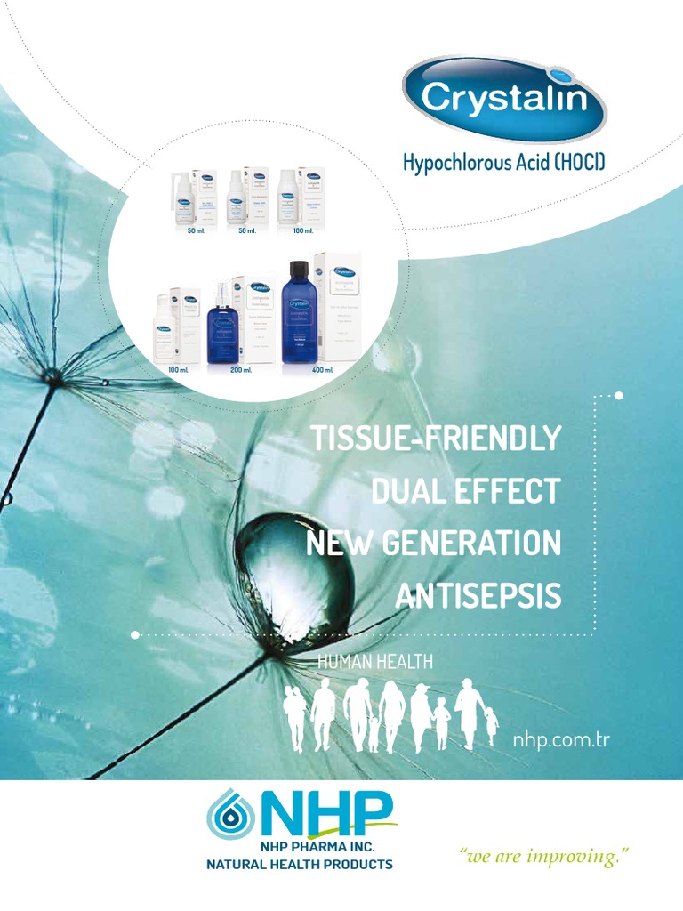 Crystalin Antiseptic for Wound Care | PDF | Wound | Antimicrobial
