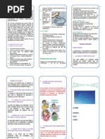 Triptico de La Higiene Personal | PDF