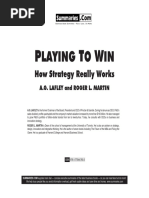 Playing To Win | PDF | Procter & Gamble | Business