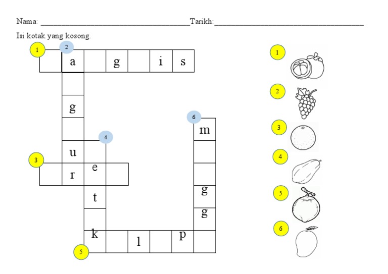 Teka-teki Huruf dan Angka Kreatif | PDF