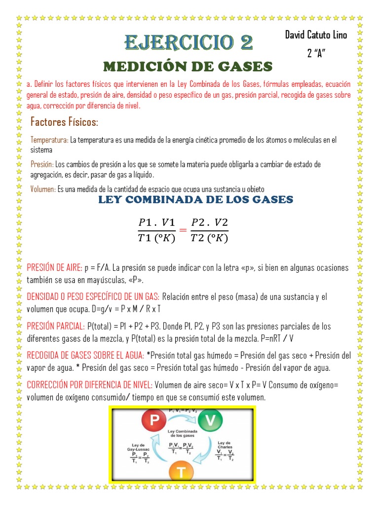 Medición de Los Gases | PDF