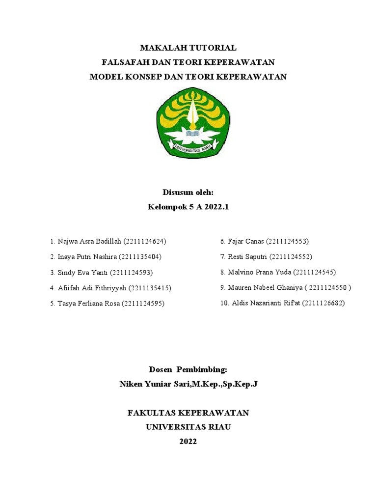 Makalah Tutorial-2 | PDF