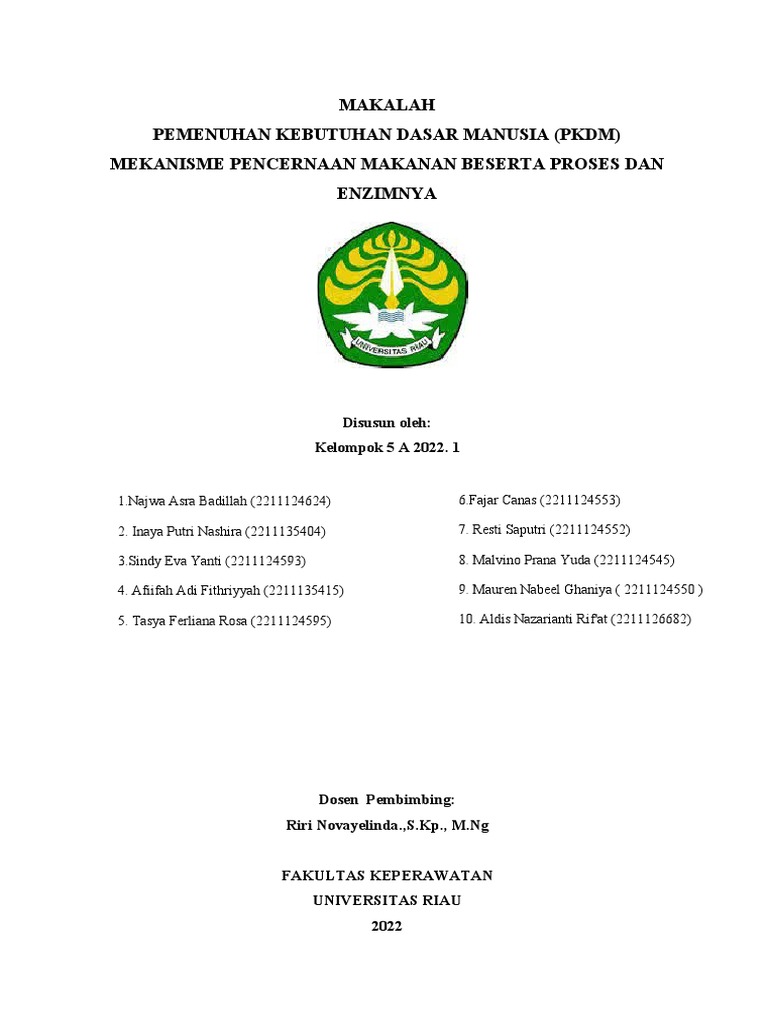 Makalah PKDM Kel 5 | PDF