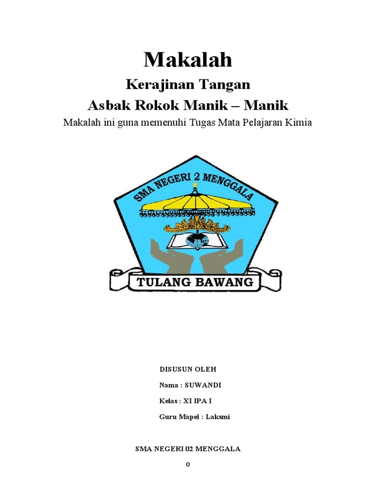 Makalah Kerajinan Manik - Manik | PDF