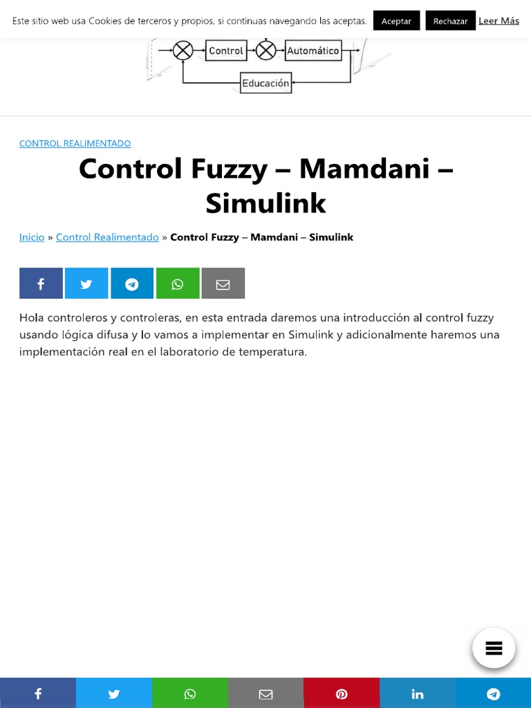 20 Control Fuzzy – Mamdani – Simulink | PDF
