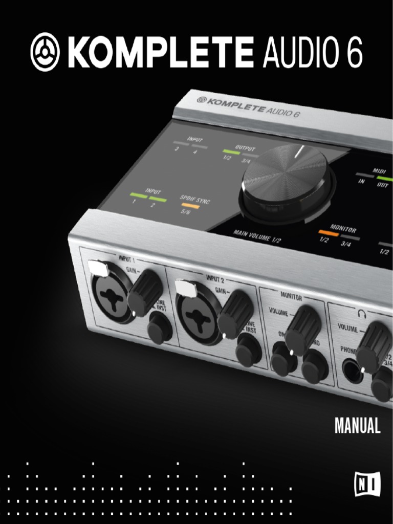 Komplete Audio 6 Manual | PDF