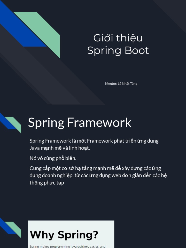 02 01. Gioi Thieu Spring Framework Spring Boot | PDF 02 01. Gioi Thieu Spring Framework Spring Boot | PDF