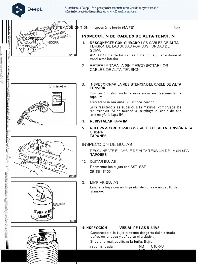 Toyota-Manual-De-Reparacion-370-454 Es | PDF