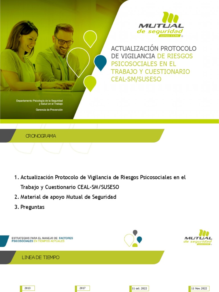Actualización Protocolo Psicosocial | PDF