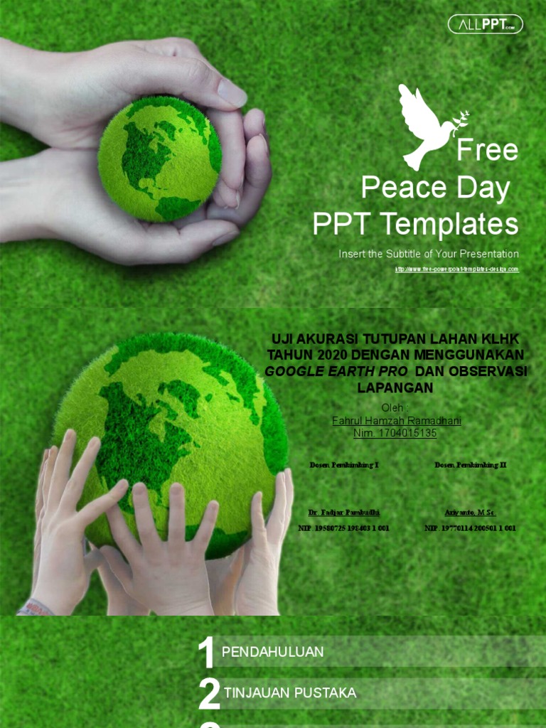 International Peace Day PowerPoint Templates | PDF