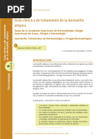 Dermatitis Atopica GPC | PDF | Alergia | Inmunología