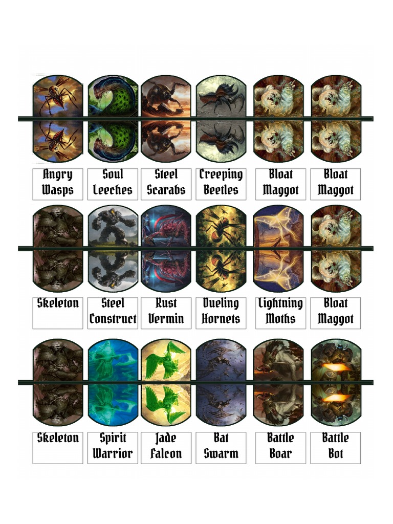 Summon Tokens GH | PDF