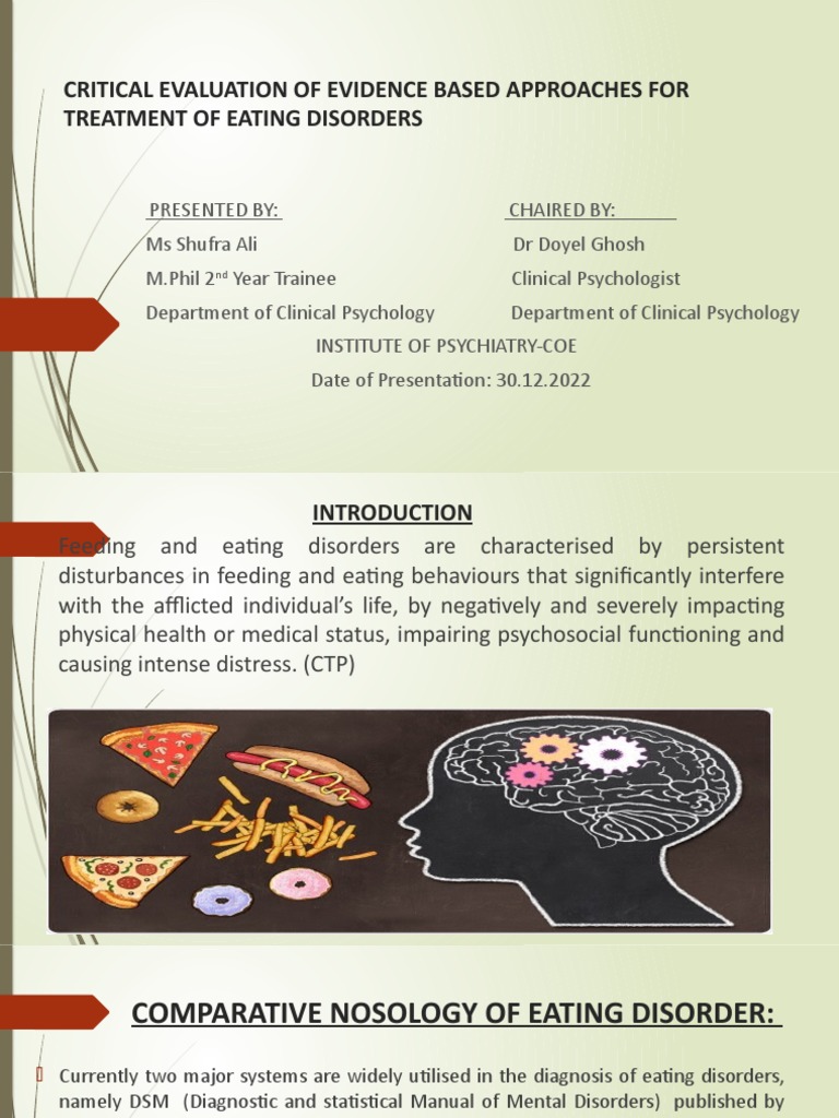 Evidence-Based Eating Disorder Treatments | PDF